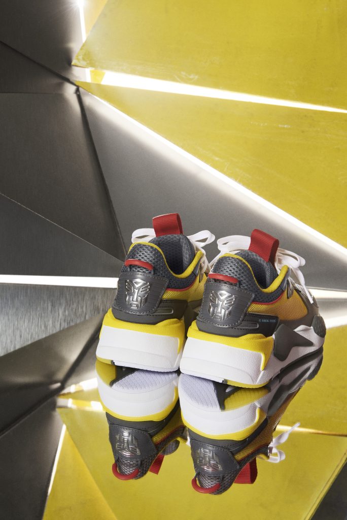 Puma se une a Hasbro para lanzar la colección RS-X transformers